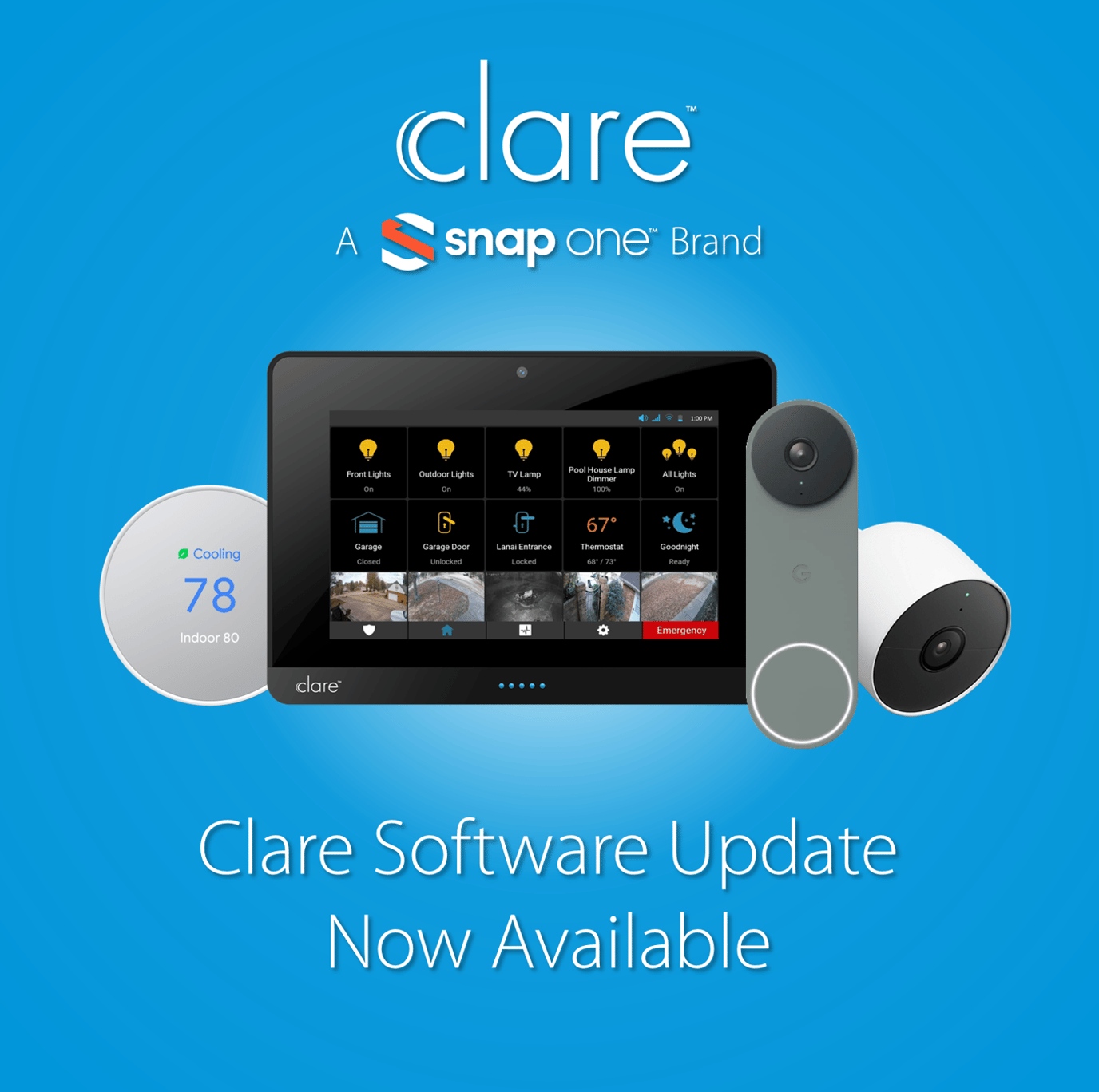 ClareOne Software Update: 10/30/2023